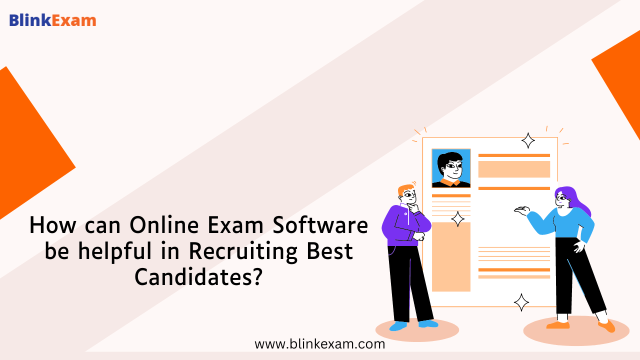 How Online Exam Software helps recruiters to save time by filter.